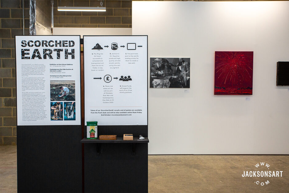 Migrate Art’s Scorched Earth Project: The Exhibition - Jackson's Art Blog