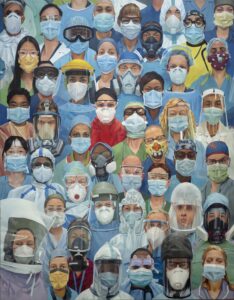 Tom Croft reflects on Portraits for NHS Heroes - Jackson's Art Blog