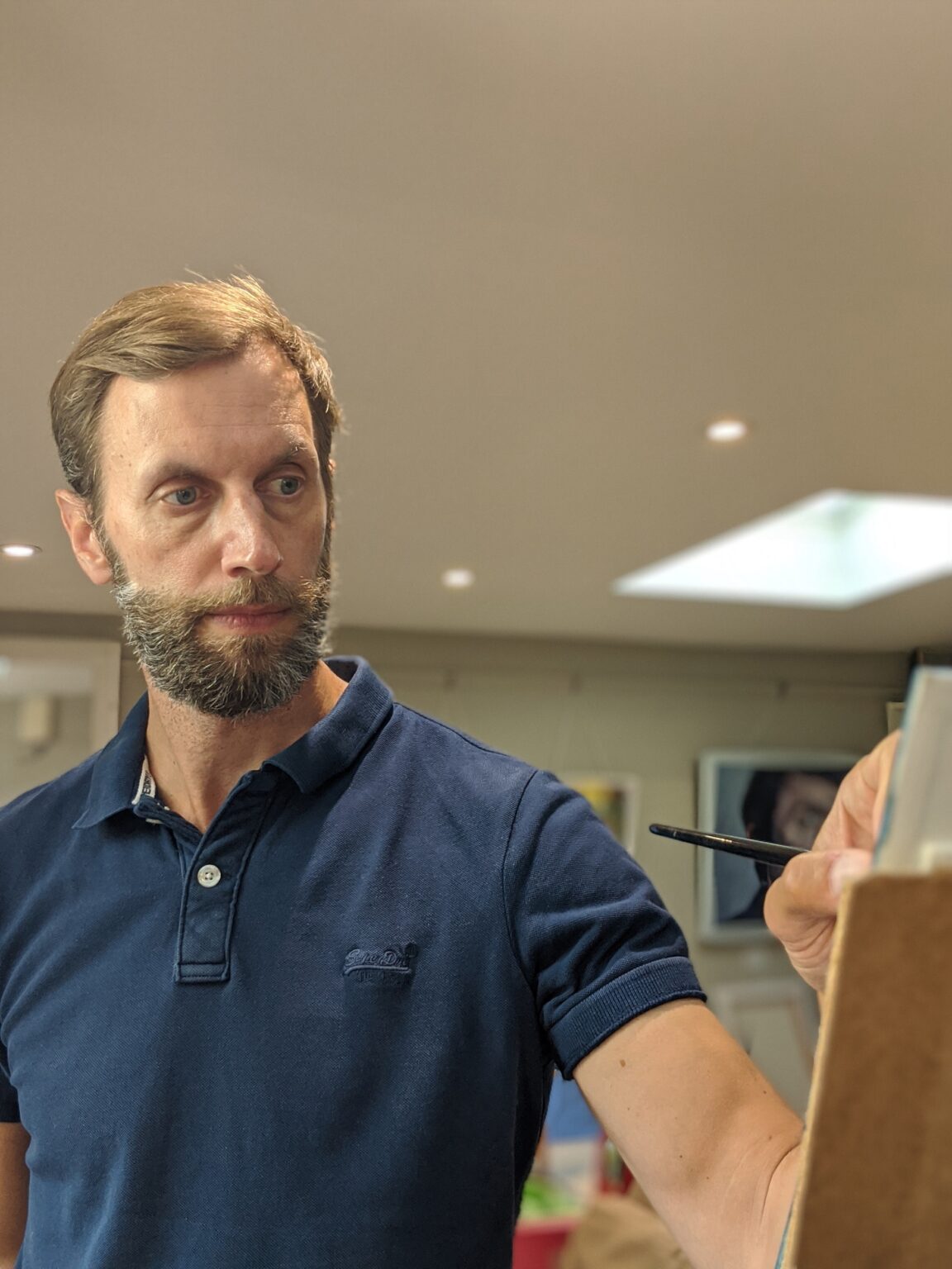 Tom Croft reflects on Portraits for NHS Heroes - Jackson's Art Blog