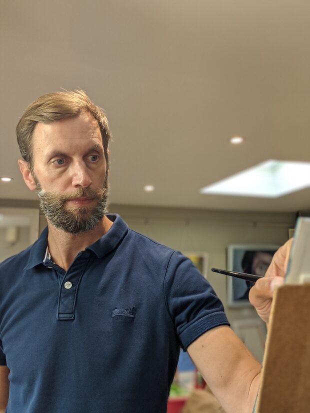 Tom Croft reflects on Portraits for NHS Heroes - Jackson's Art Blog