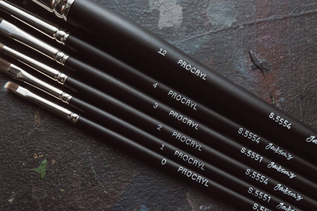 Understanding Brush Sizes -Jackson's Art Blog