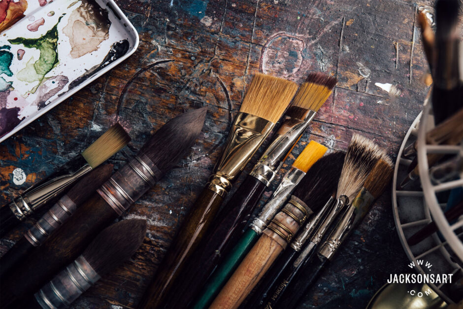 Understanding Brush Sizes - Jackson's Art Blog