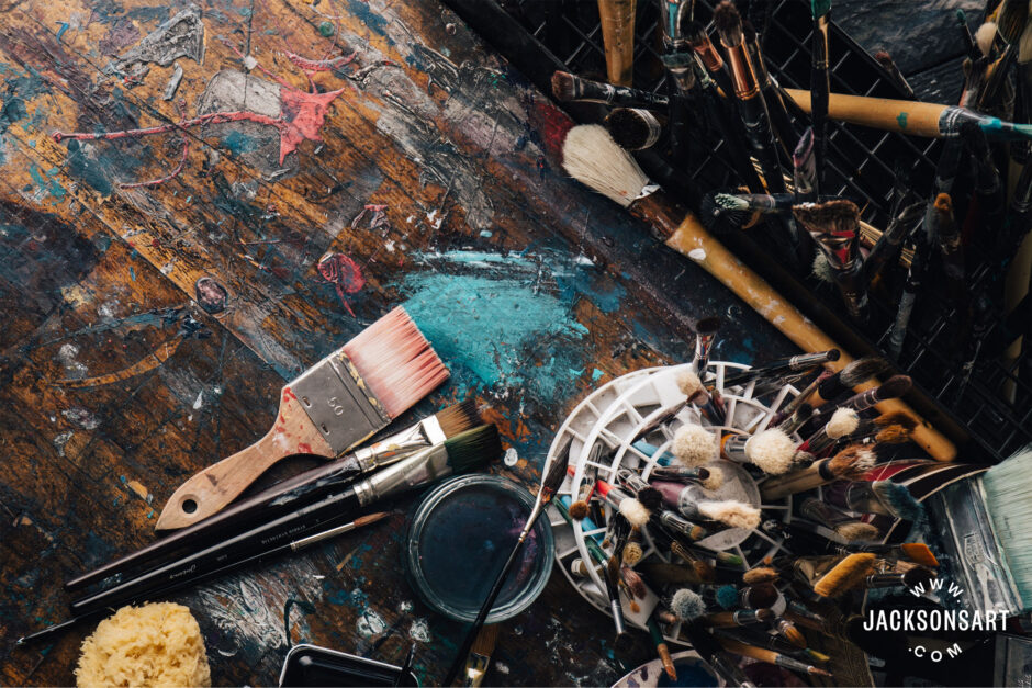 Understanding Brush Sizes - Jackson's Art Blog
