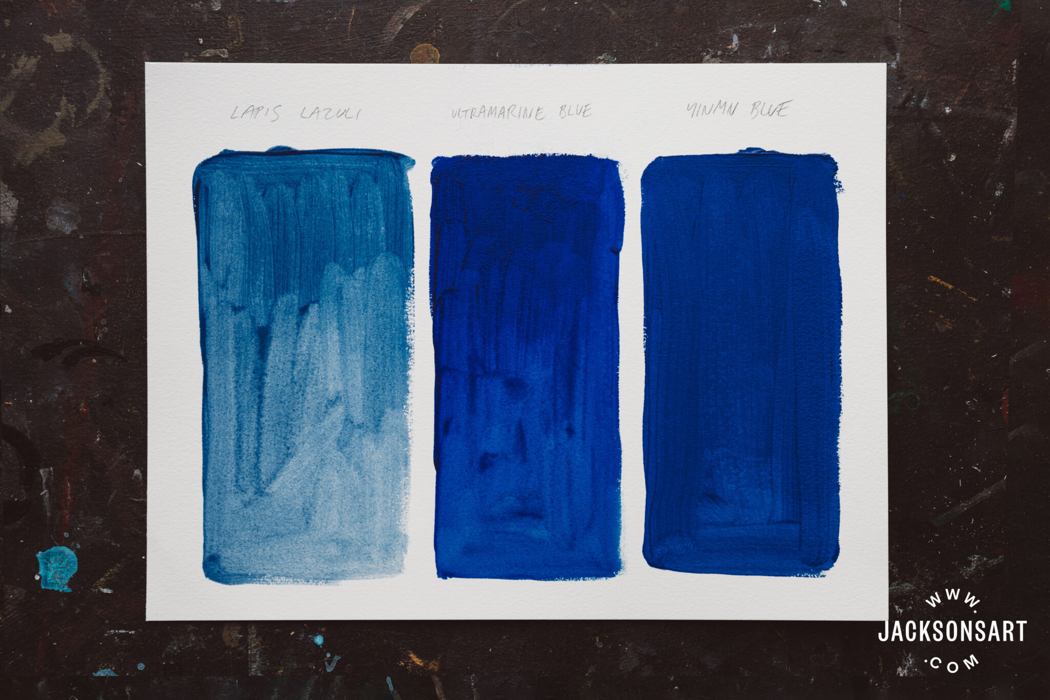 YInMn Blue- the Newest Blue Pigment - Jackson's Art Blog Jackson's Art Blog
