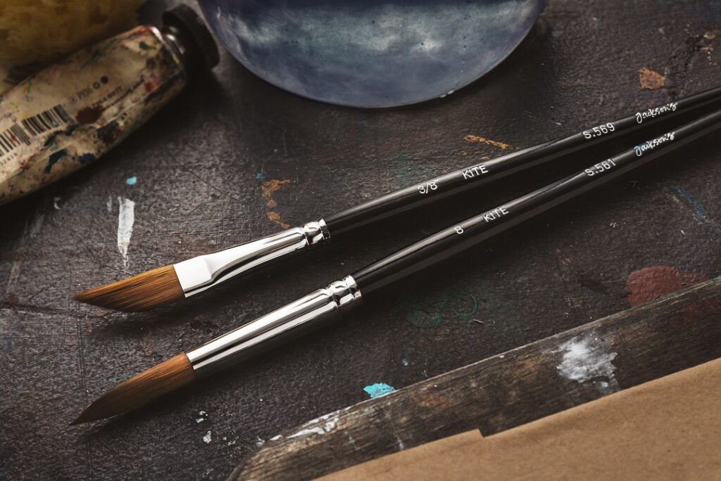 Jackson's Kite Brushes: How Synthetic Kolinsky Fibre Compares with ...