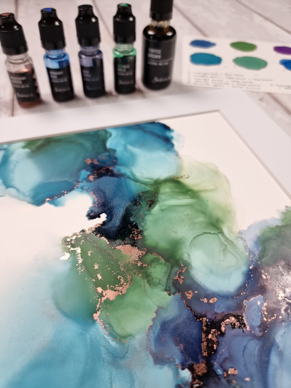 Fluid Painting with Jackson's Alcohol Inks - Jackson's Art Blog