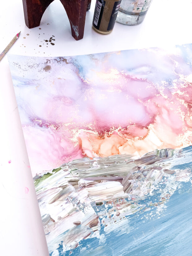 Fluid Painting with Jackson's Alcohol Inks - Jackson's Art Blog