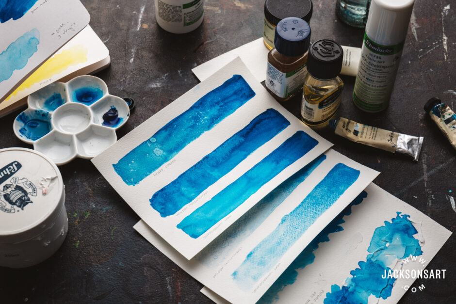 Your Comprehensive Guide To Watercolour Mediums - Jackson's Art Blog