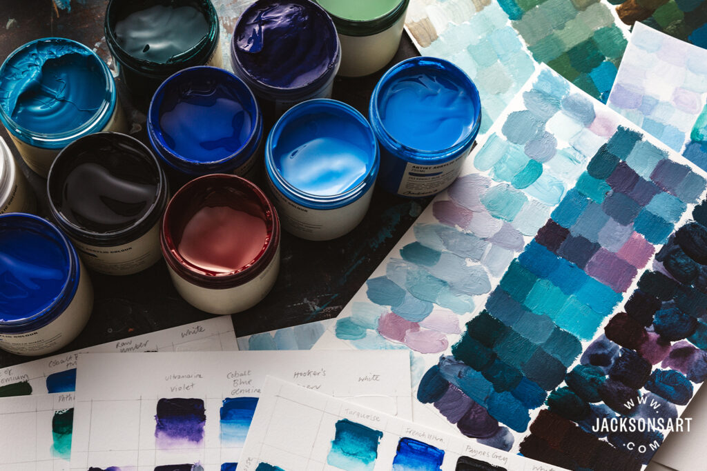 Colour Mixing: The Atmospheric Quality of Cool Palettes - Jackson's Art ...