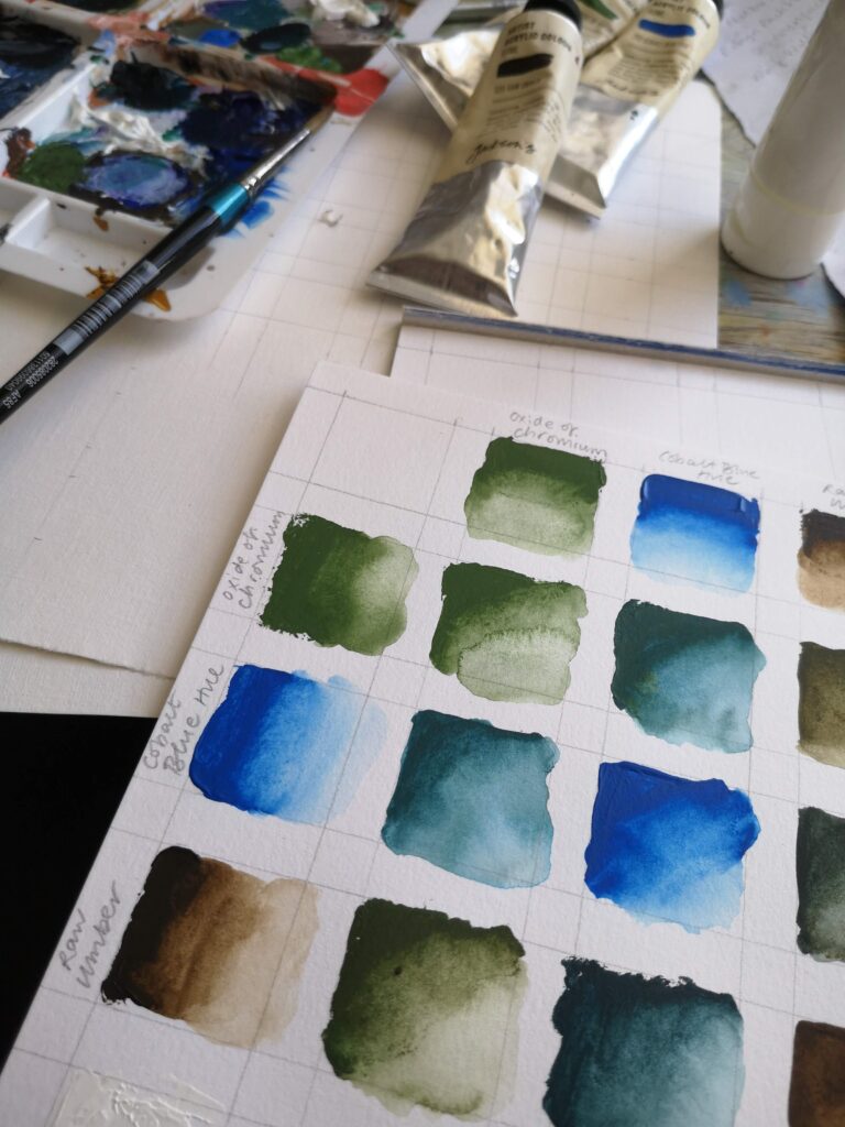 Colour Mixing: The Atmospheric Quality of Cool Palettes - Jackson's Art ...