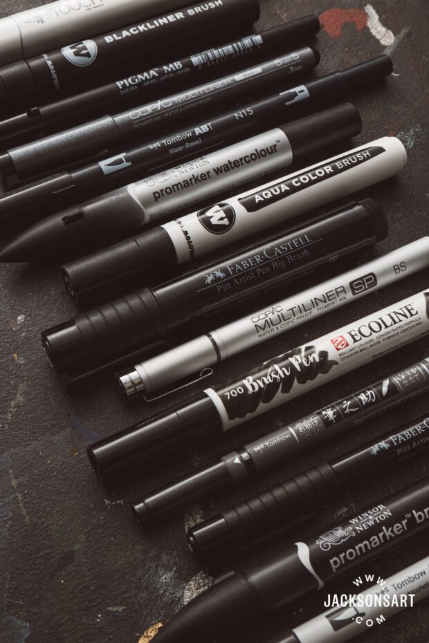 Brush Pens: The Definitive Guide - Jackson's Art Blog