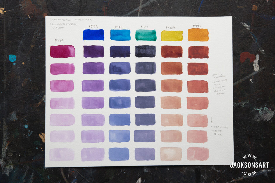 Pigment Stories: Quinacridone Pigments - Jackson's Art Blog