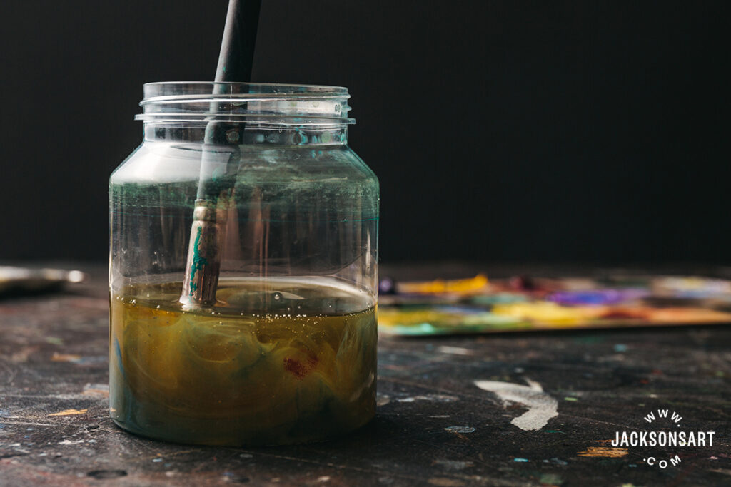 Brush Cleaning Tips For Painters - Jackson's Art Blog