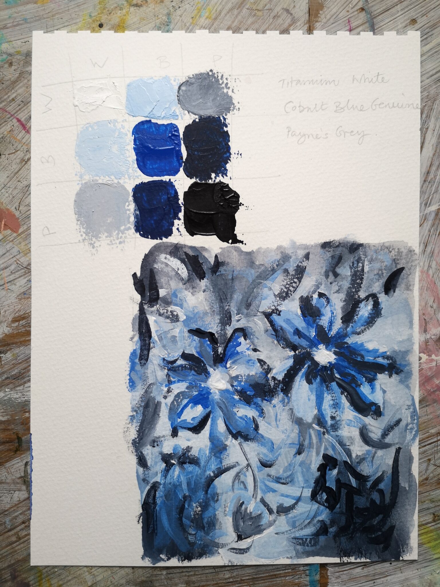 Colour Mixing: Colourist Painting with Three Colour Palettes - Jackson ...