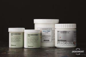 Size, Primer, Gesso and Ground Explained - Jackson's Art Blog