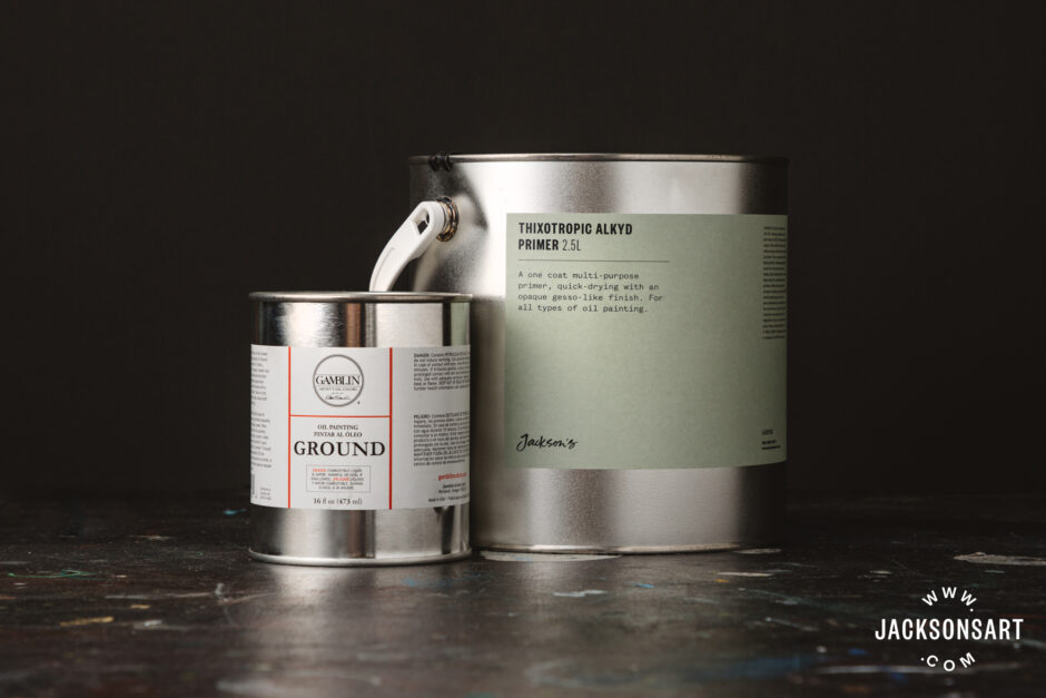 Size, Primer, Gesso and Ground Explained - Jackson's Art Blog