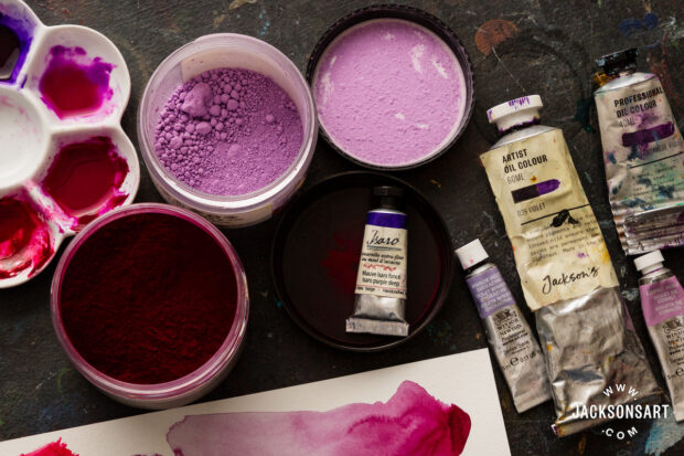 Pigment Colour Index: Violet Pigments - Jackson's Art Blog