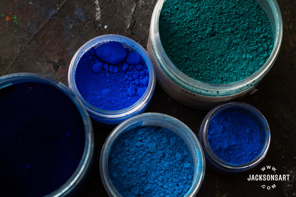 Pigment Colour Index: Blue Pigments - Jackson's Art Blog