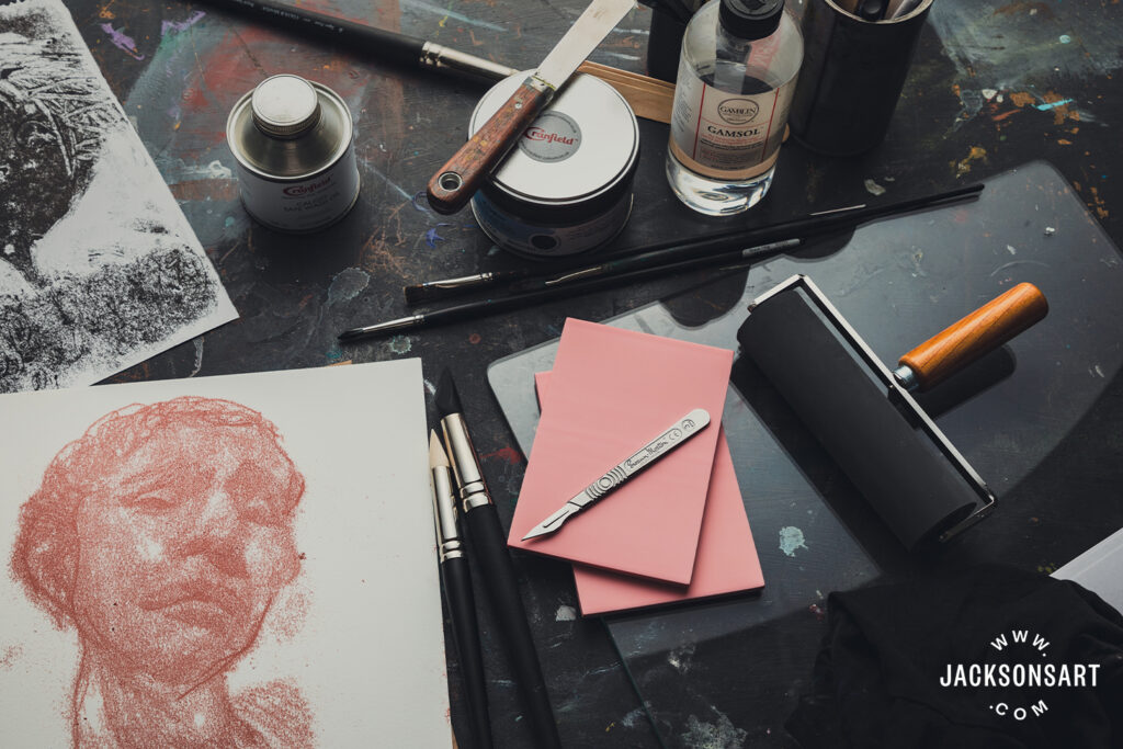 Monotype Printmaking for Beginners - Jackson's Art Blog