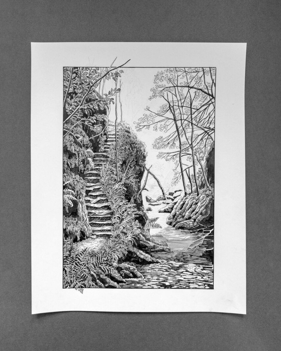 Two Illustrators draw with Jackson's Indian Ink - Jackson's Art Blog