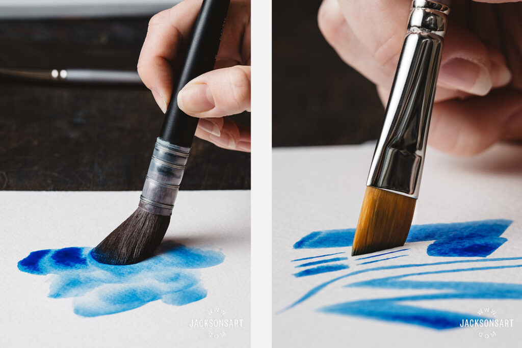 Understanding Brush Shape Names, Hair, and Applications - Jackson's Art ...