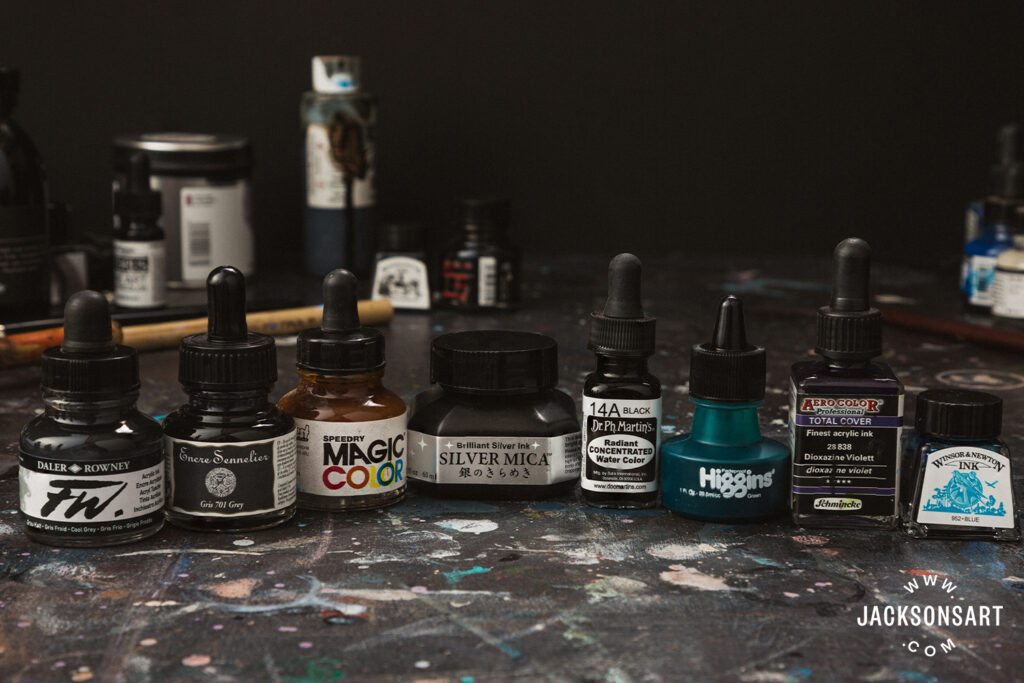 A Guide to Ink - Jackson's Art Blog
