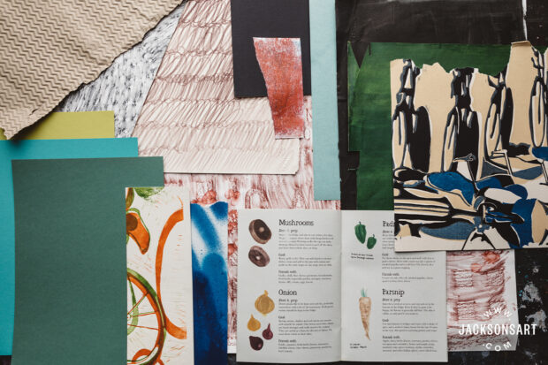 Collage for Beginners - What You Need To Get Started - Jackson's Art Blog