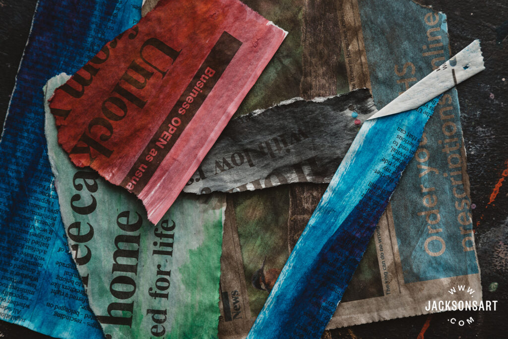 Collage for Beginners - What You Need To Get Started - Jackson's Art Blog