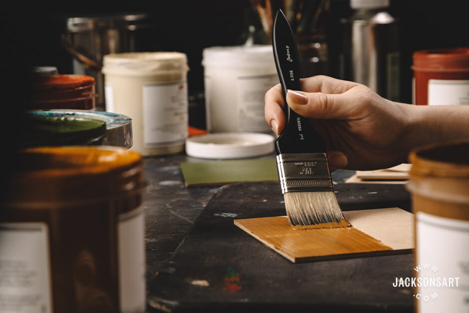 Ways to Use Michael Harding Coloured Primers - Jackson's Art Blog