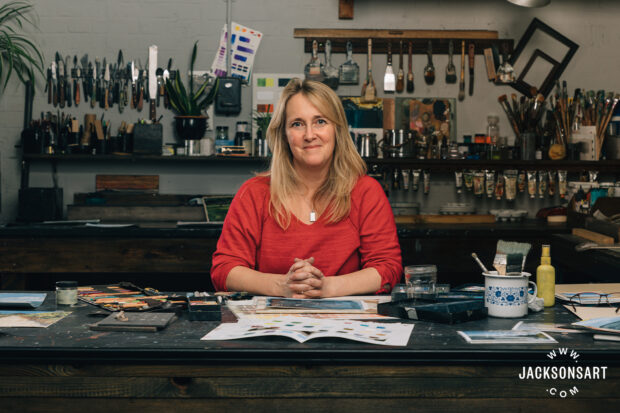 Unison Hand Painted Colour Chart - Jackson's Art Blog