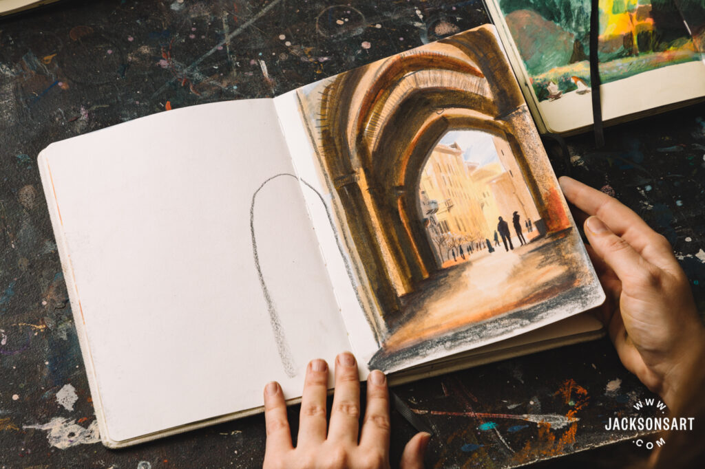 Inside the Sketchbook of Frances Ives - Jackson's Art Blog