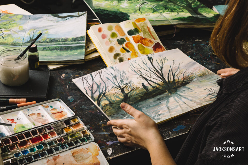 Inside the Sketchbook of Frances Ives - Jackson's Art Blog