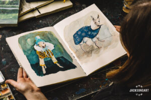 Inside the Sketchbook of Frances Ives - Jackson's Art Blog