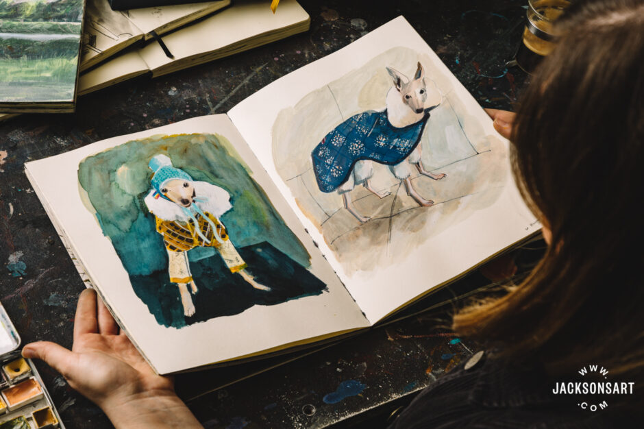 Inside the Sketchbook of Frances Ives - Jackson's Art Blog