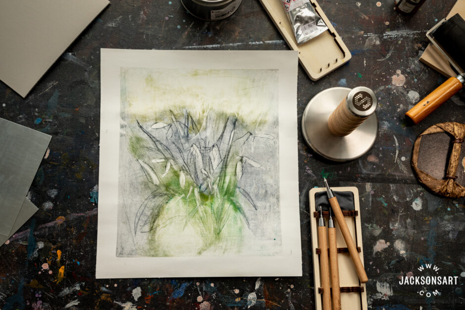 Testing the New Sláma Press - Jackson's Art Blog