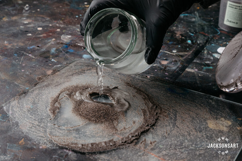 Making Your Own Paint Grinding Slab - Jackson's Art Blog