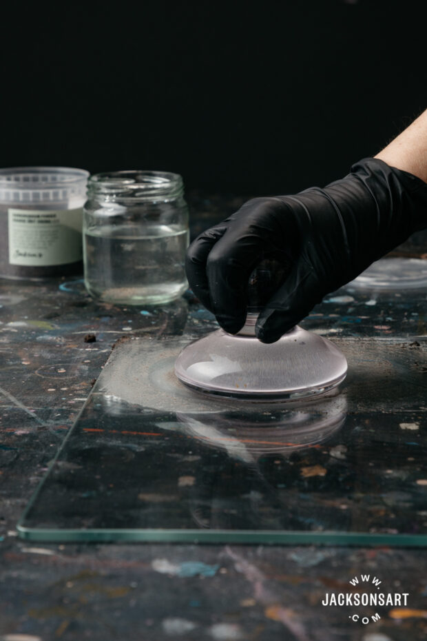 Making Your Own Paint Grinding Slab - Jackson's Art Blog
