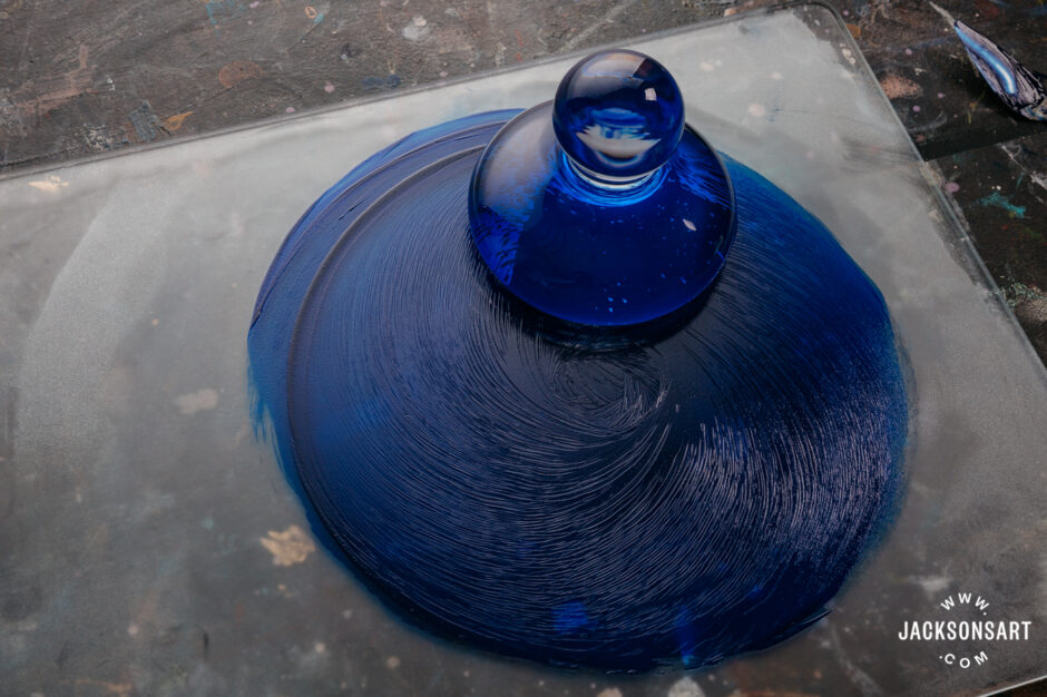 Making Your Own Paint Grinding Slab - Jackson's Art Blog