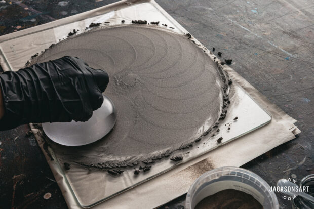 Making Your Own Paint Grinding Slab - Jackson's Art Blog