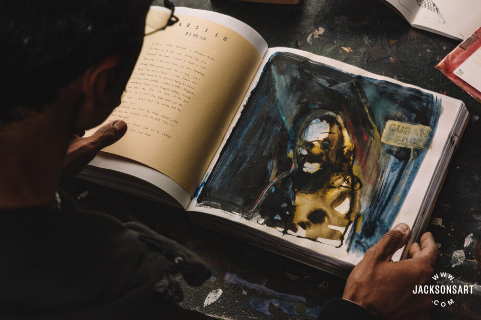 Inside the Sketchbook of Akash Bhatt - Jackson's Art Blog