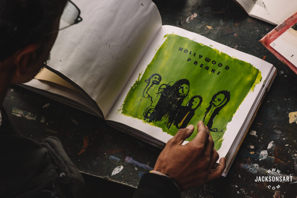 Inside the Sketchbook of Akash Bhatt - Jackson's Art Blog