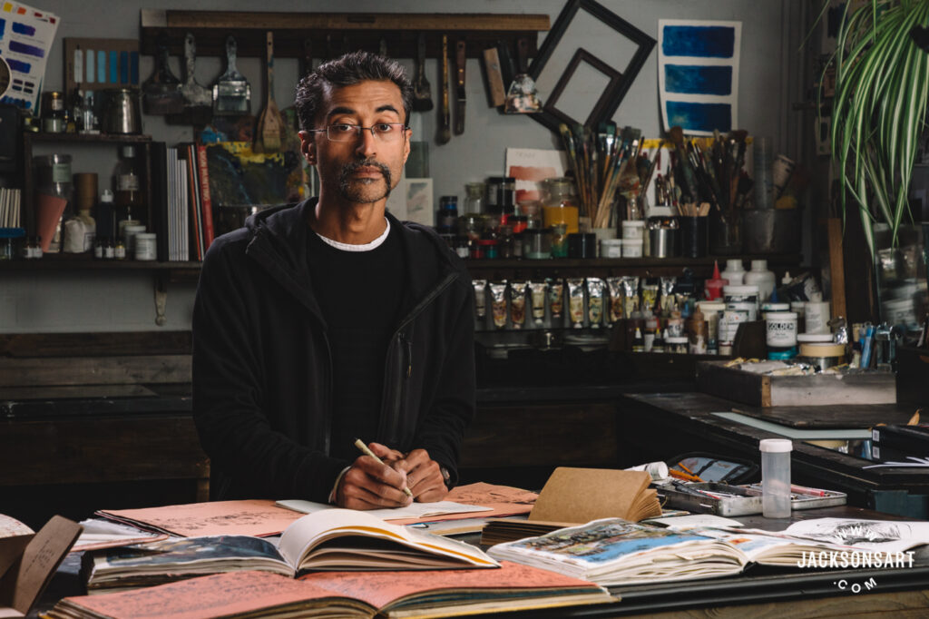 Inside the Sketchbook of Akash Bhatt - Jackson's Art Blog