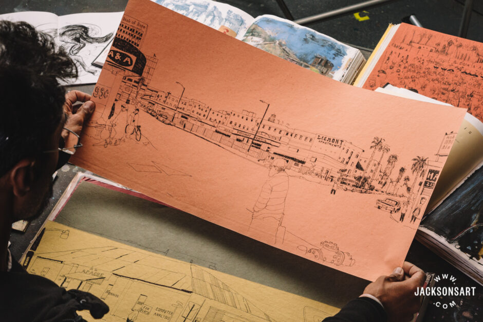 Inside the Sketchbook of Akash Bhatt - Jackson's Art Blog