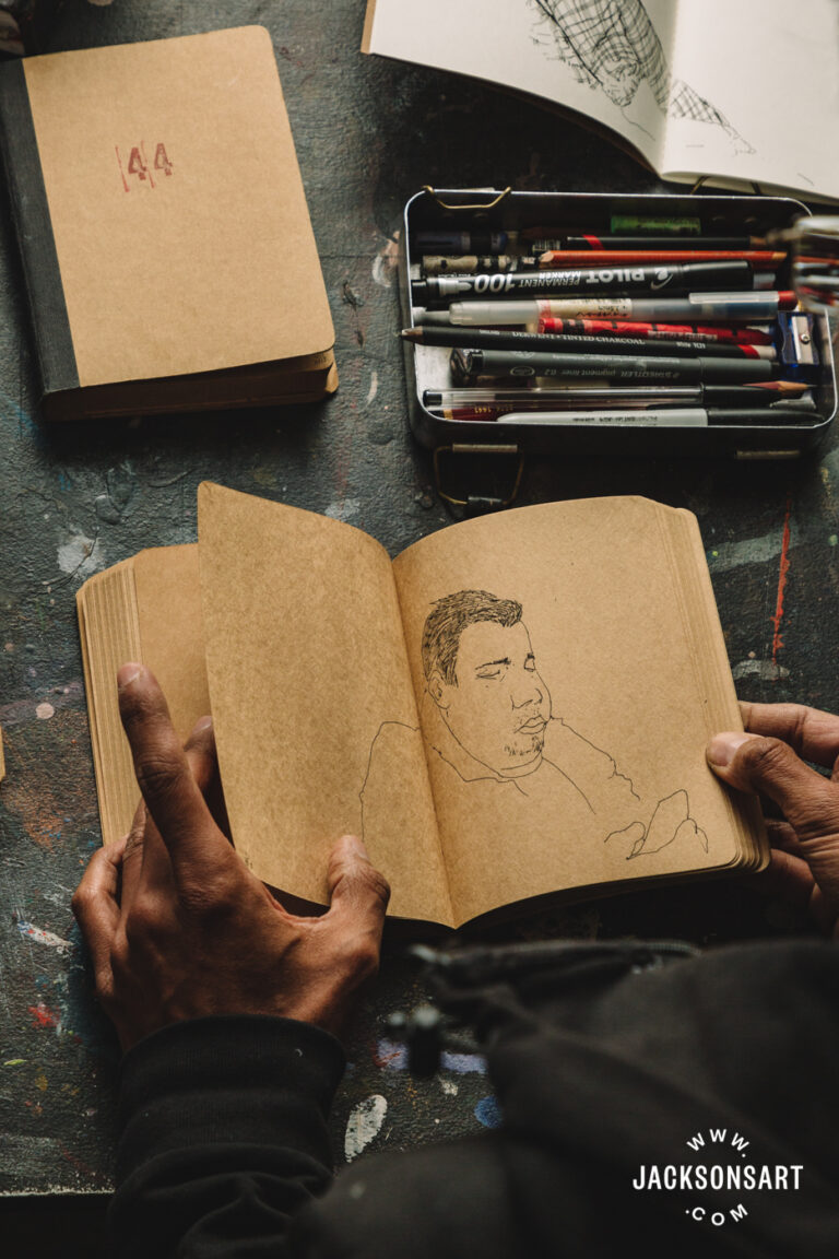 Inside the Sketchbook of Akash Bhatt - Jackson's Art Blog