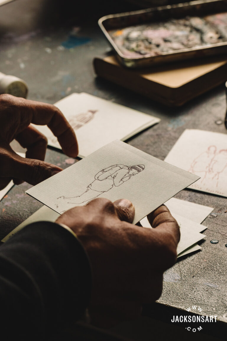 Inside the Sketchbook of Akash Bhatt - Jackson's Art Blog