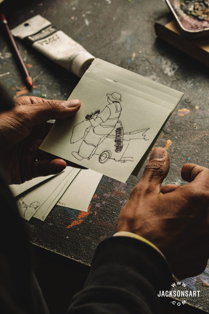 Inside the Sketchbook of Akash Bhatt - Jackson's Art Blog