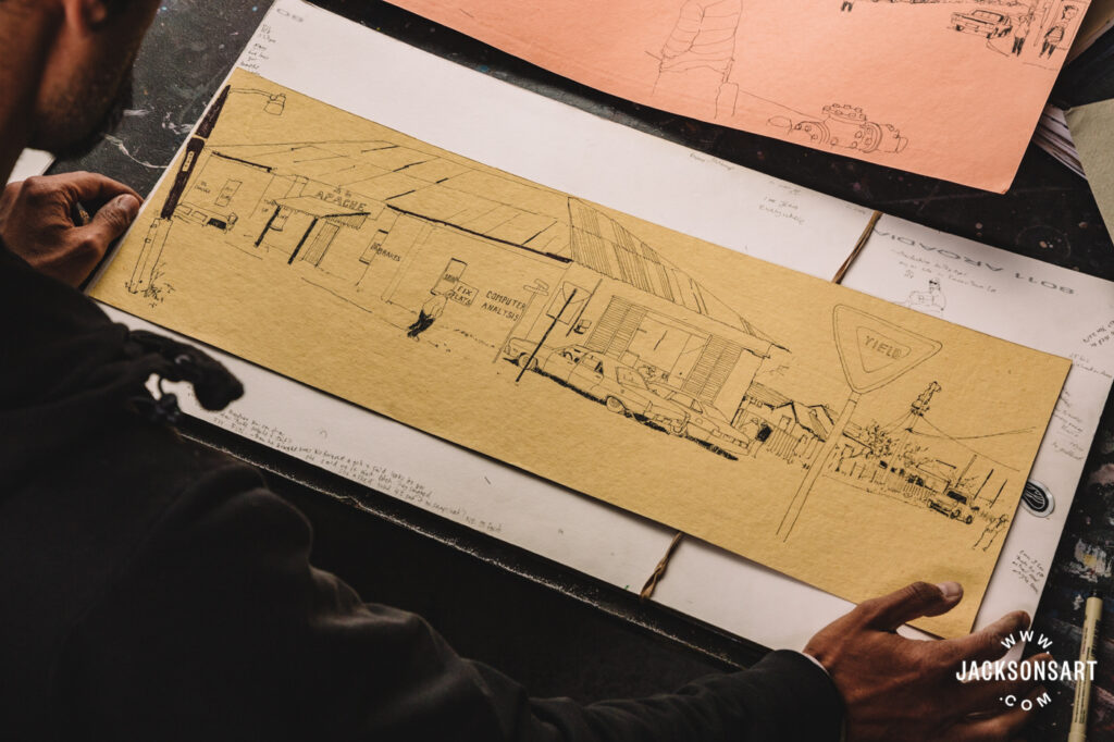 Inside the Sketchbook of Akash Bhatt - Jackson's Art Blog