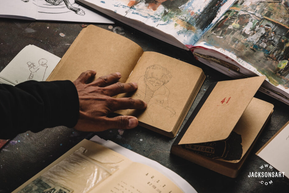 Inside the Sketchbook of Akash Bhatt - Jackson's Art Blog