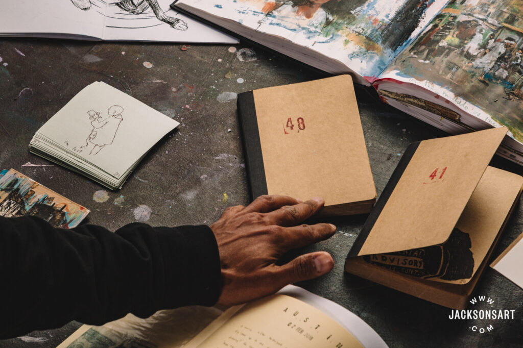 Inside the Sketchbook of Akash Bhatt - Jackson's Art Blog