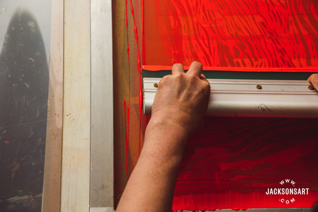 Screen Printing with Screentec Aqua Art Water-Based Screen Ink ...